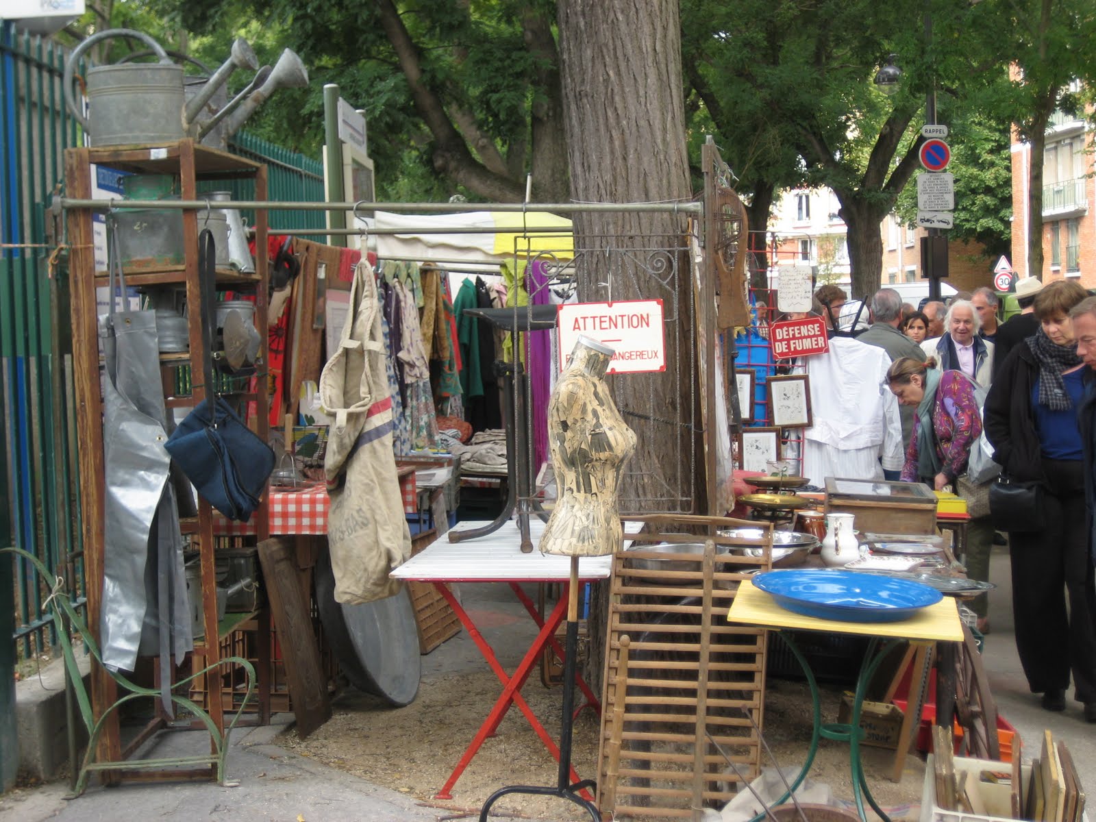A Glimpse of Paris: A Trip to the Paris Antiques Flea Market