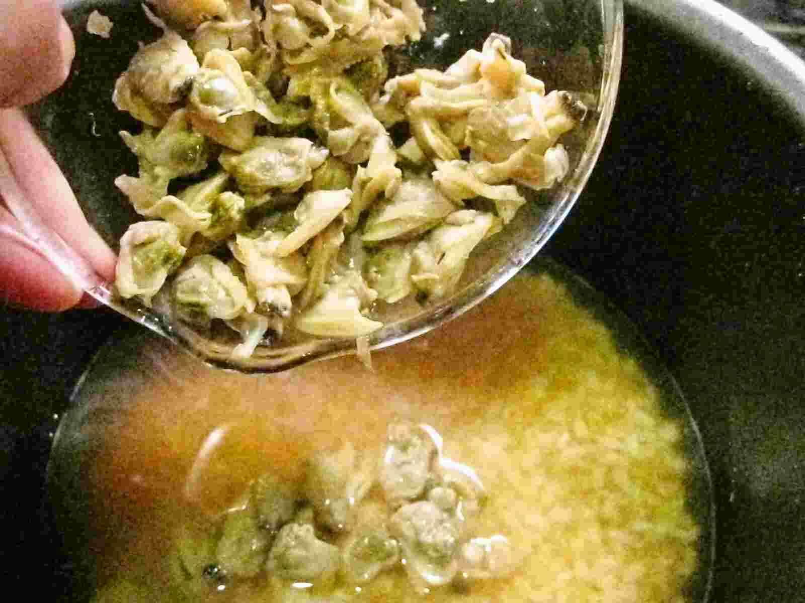 Recipes for Tom: Asari gohan, aamondo-iri / steamed rice with clams and ...