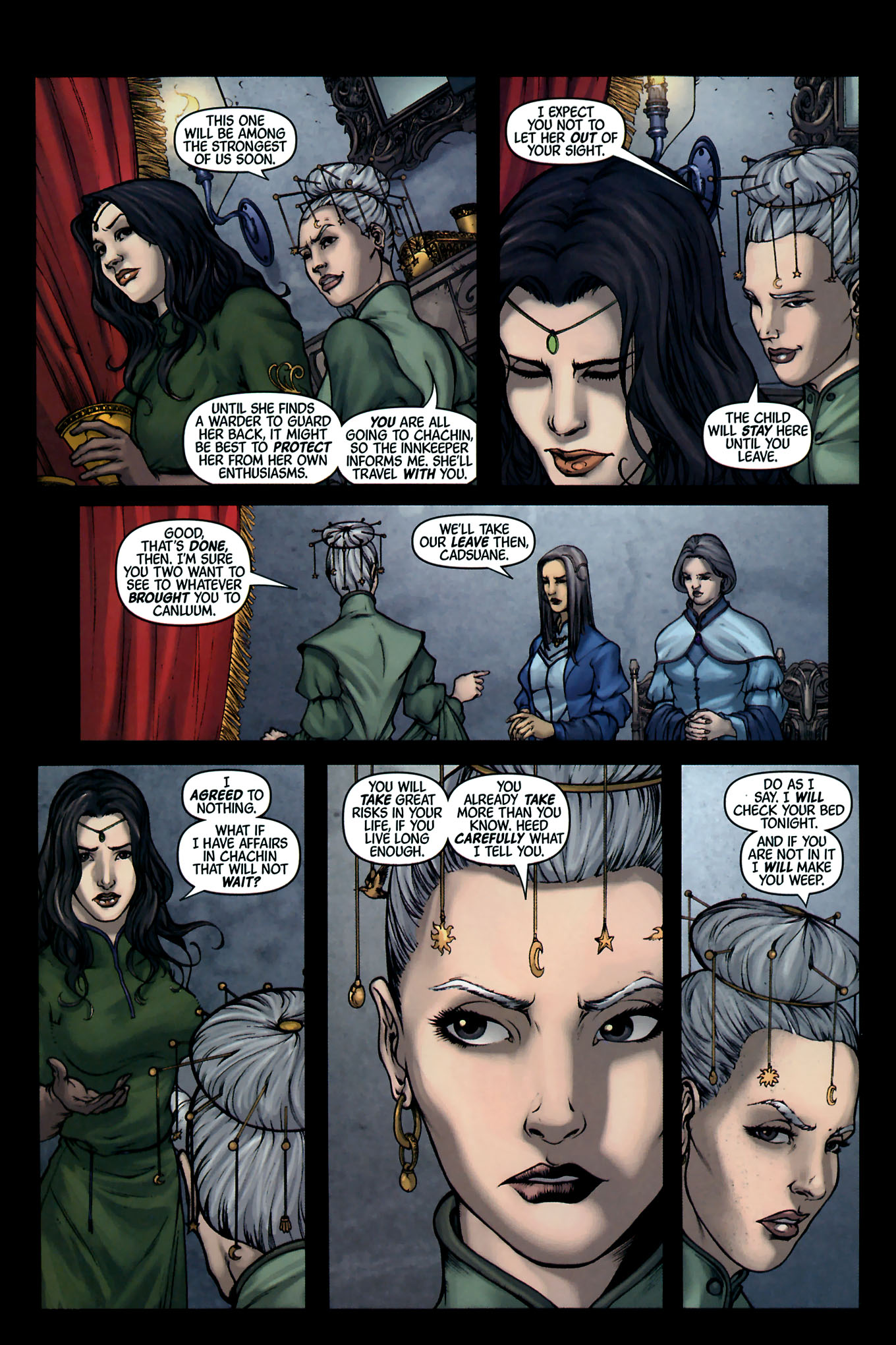 Read online Robert Jordan's The Wheel of Time: New Spring comic - Issue #6