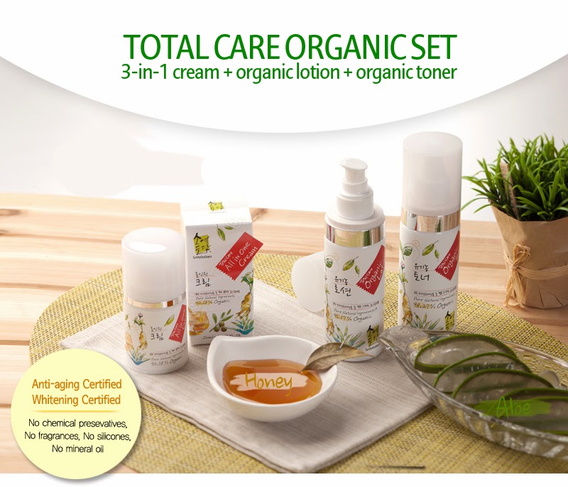 Jen's Choice: Korean Cosmetics / Skincare 3 Set 100% Natural Organic No ...