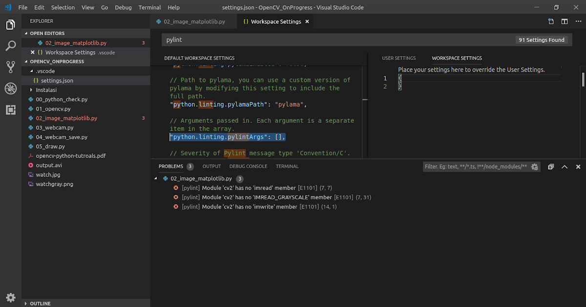 thinkshare: cv2 (opencv-python) not working (Python on Visual Studio Code) thinkshare: cv2 (opencv-python) not working (Python on Visual Studio Code)