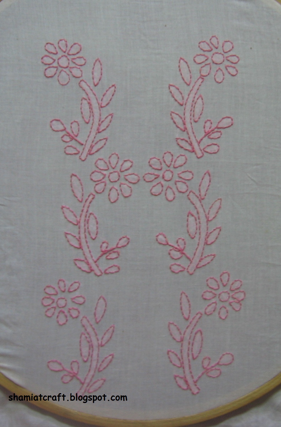 MY CRAFT WORKS: chikankari design