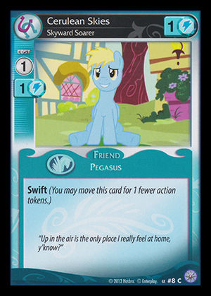 MLP Cerulean Skies, Skyward Soarer CCG Cards | MLP Merch