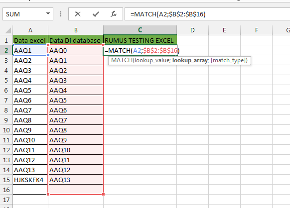 Teknik Mencocokan Data Dengan Rumus Excel Match Update Informasi teknik-mencocokan-data-dengan-rumus-excel-match-update-informasi