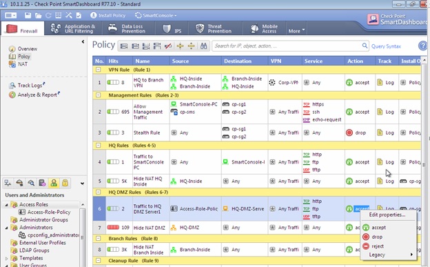 My Check Point CCSA Journal: Check Point Identity Awareness