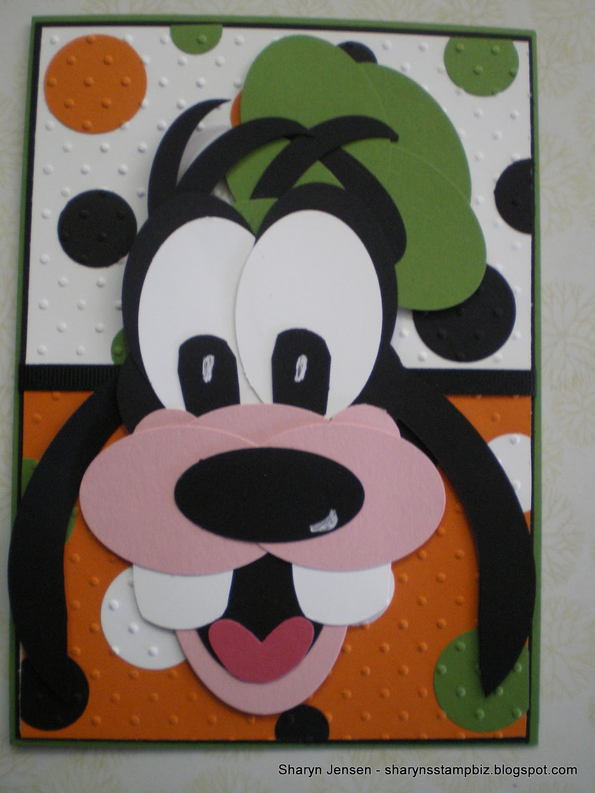 Sharyn's Stamp Biz: Here's Goofy