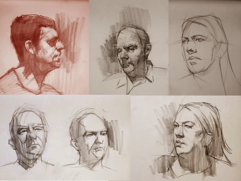 Figure Drawing and Painting.. all things human -ish: Grab Bag - no wait ...