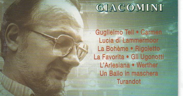 Opera y más!!: Giuseppe Giacomini - Recital