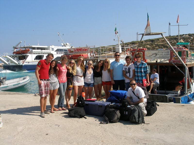 Living and Learning in Italy: SCUBA Club Dive at the Tremiti Islands