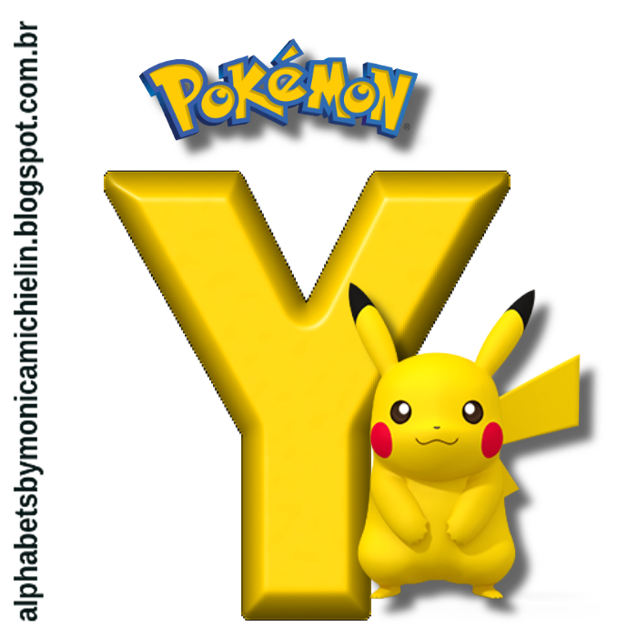 M. Michielin Alphabets: #POKEMON ALPHABET PNG