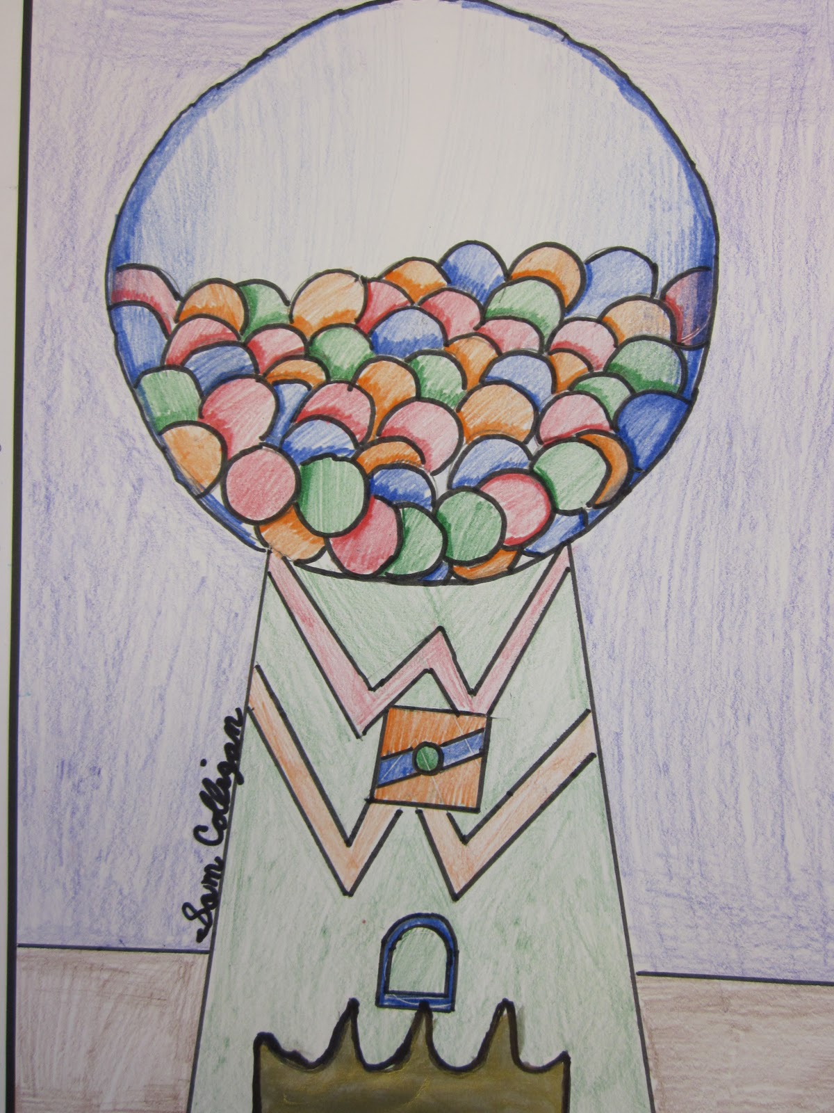 The Art Teacher's Closet: In the Art Room - Gumball Machines