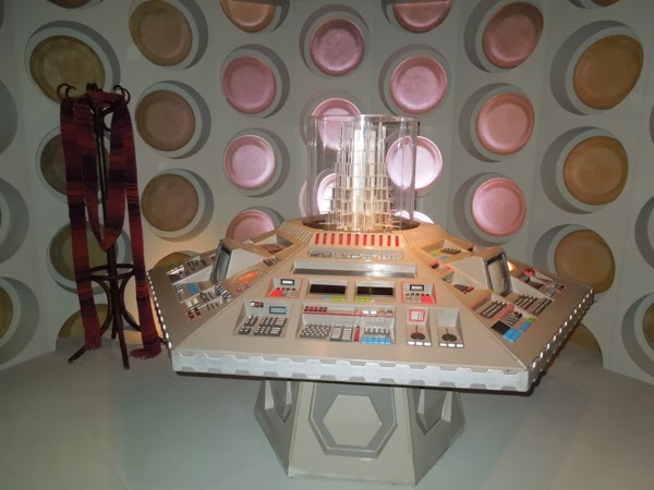 TARDIS control rooms from Doctor Who on display... - domesticjenni
