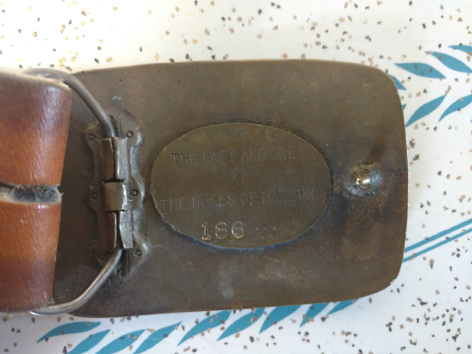 Dukes of Hazzard Collector: New Dukes Stuff - 7/9/2016 - Belt Buckles ...