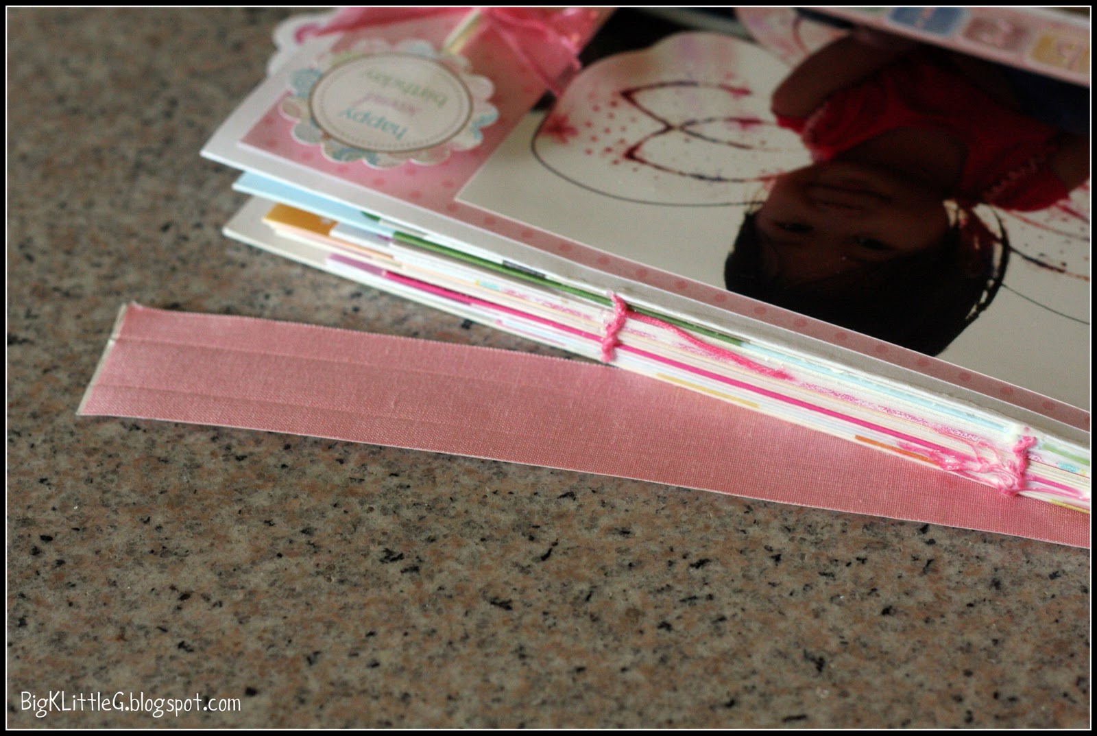 Big K Little G: DIY Birthday Card Keepsake Book Tutorial