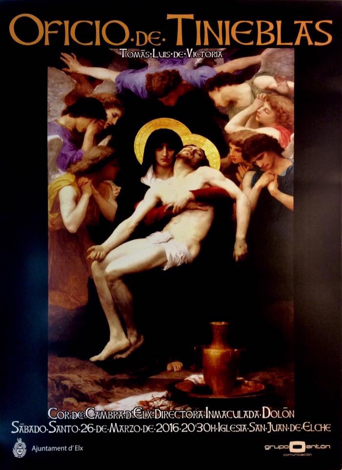 COR DE CAMBRA D'ELX: OFICIO DE TINIEBLAS 2016