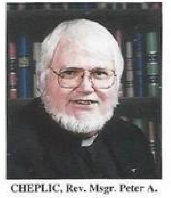 Reverend Peter A. Cheplic: New Jersey Catholic Priests: Peter Cheplic ...
