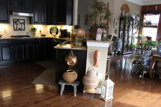 Designs by Pinky: Winter Kitchen Tour with Lots of Texture