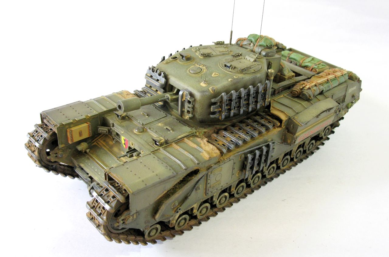 Panzerserra Bunker- Military Scale Models in 1/35 scale: Churchill Mk V ...