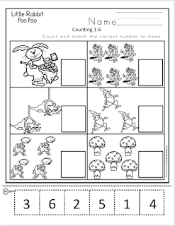 LITTLE RABBIT FOO FOO BOOK UNIT ~ Book Units by Lynn