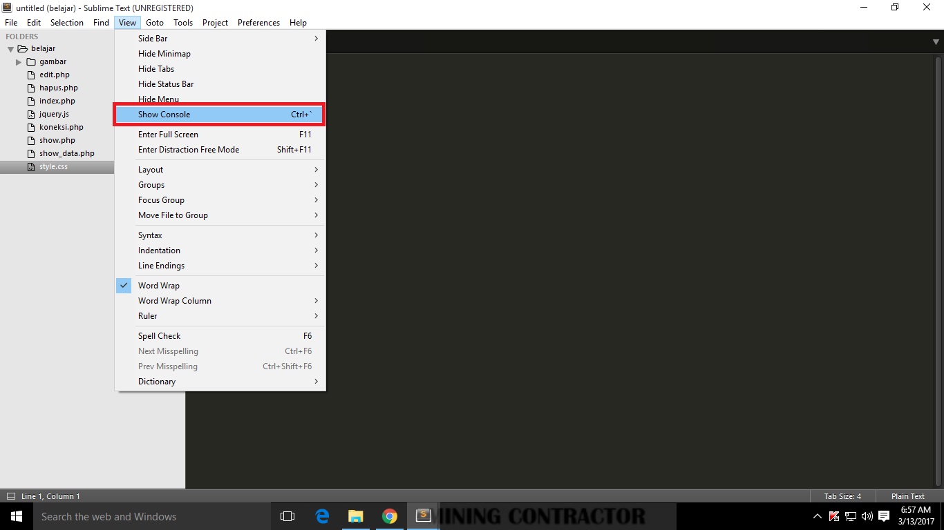 Cara install color picker pada sublime text 3 - Biongo Attacker