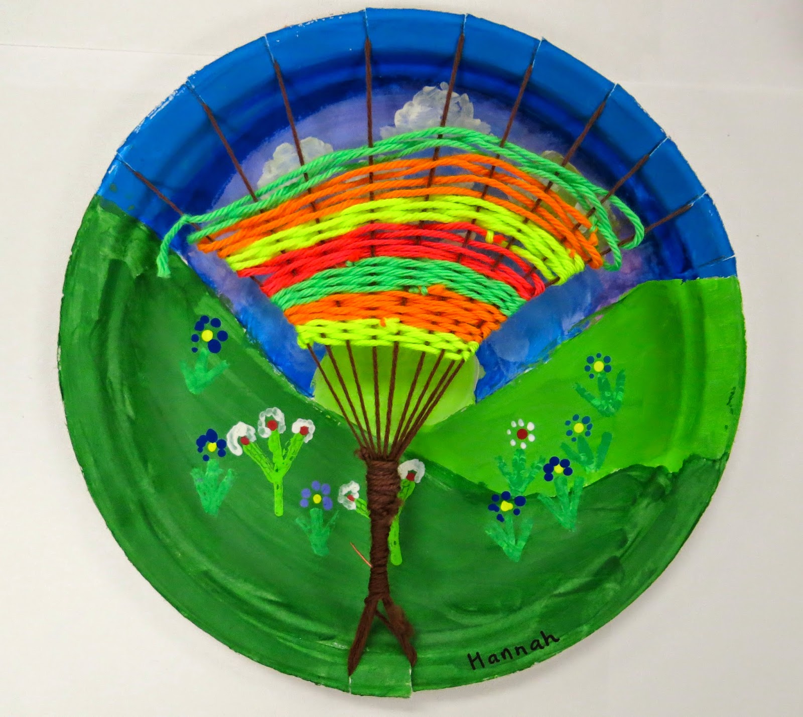 Cassie Stephens: In the Art Room: Tree Weaving