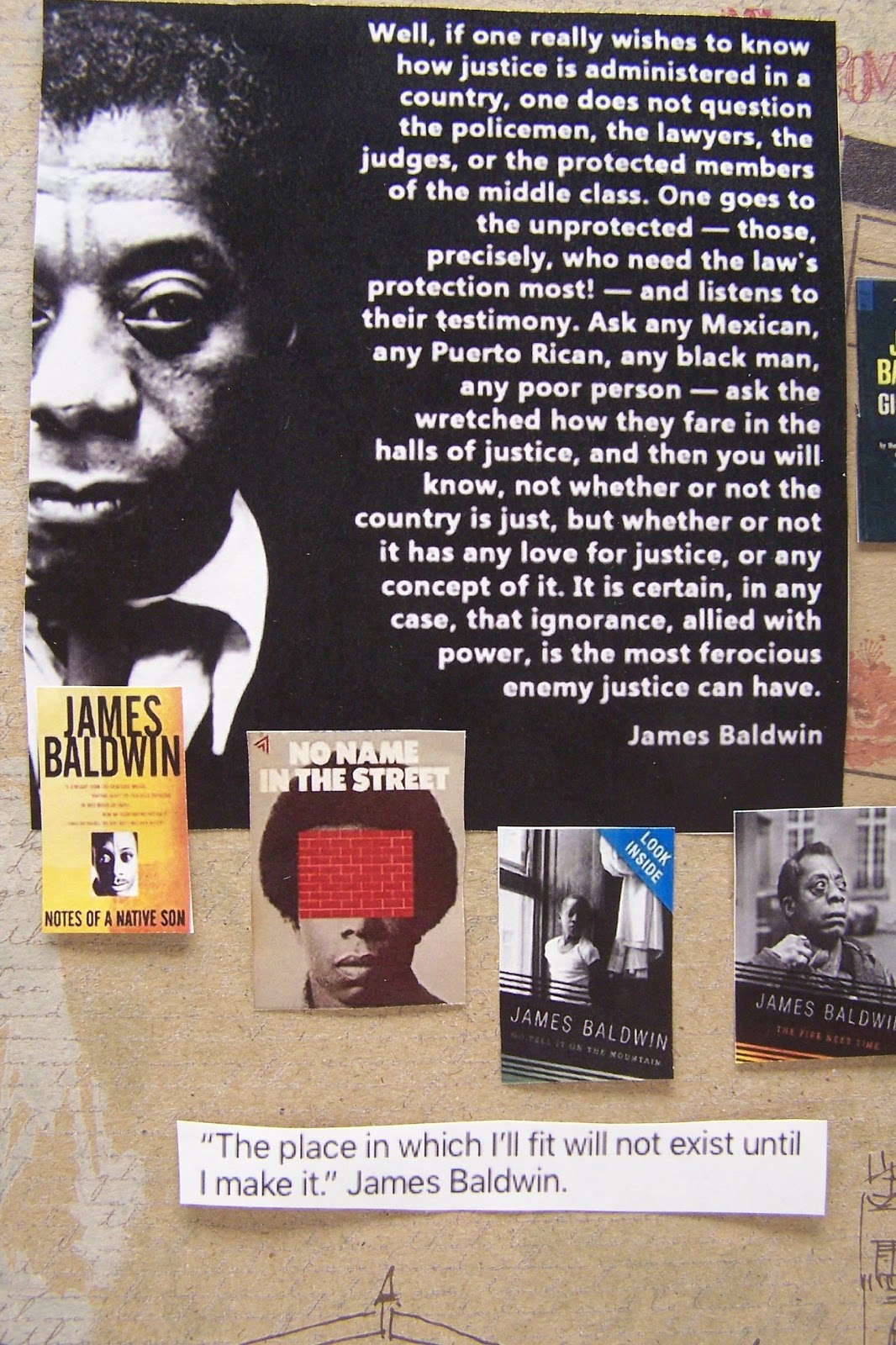 Somethings Old, New, Green, Redo!: Black History Month: James Baldwin