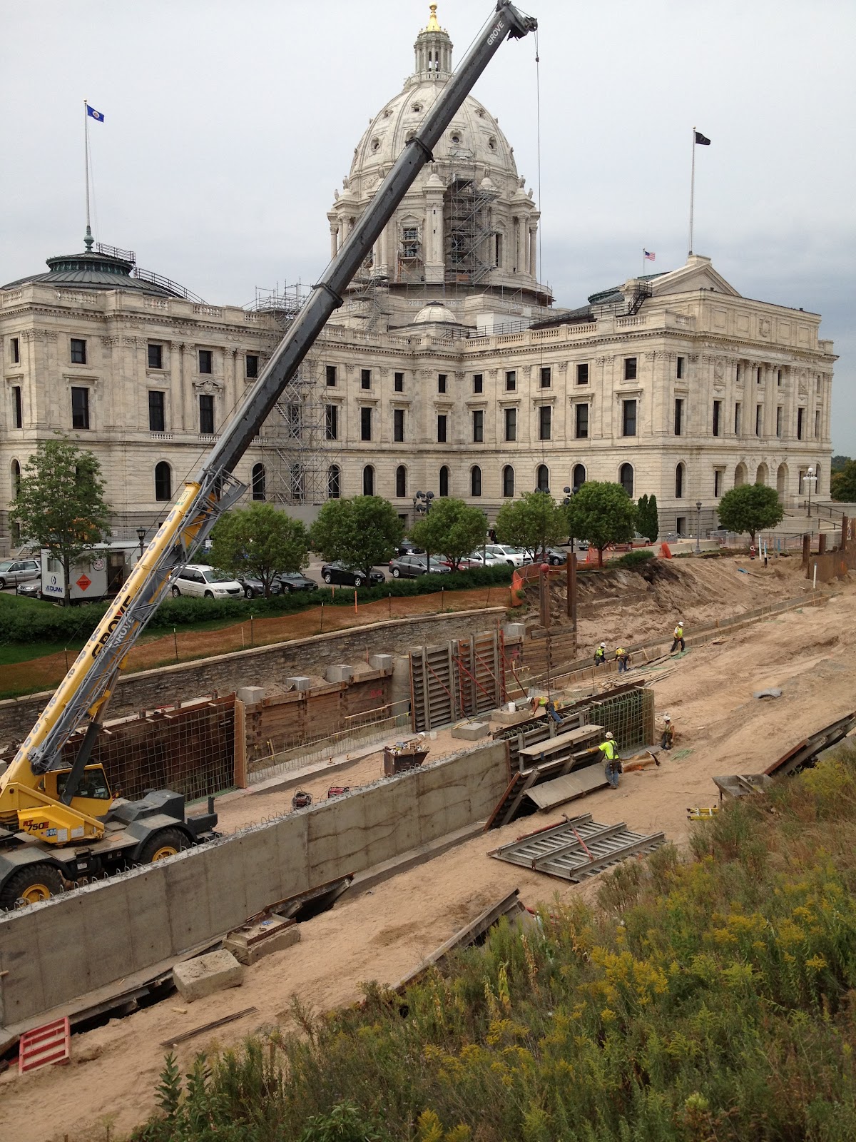 Rockin' with AMBN and IGBN: Central Corridor Construction