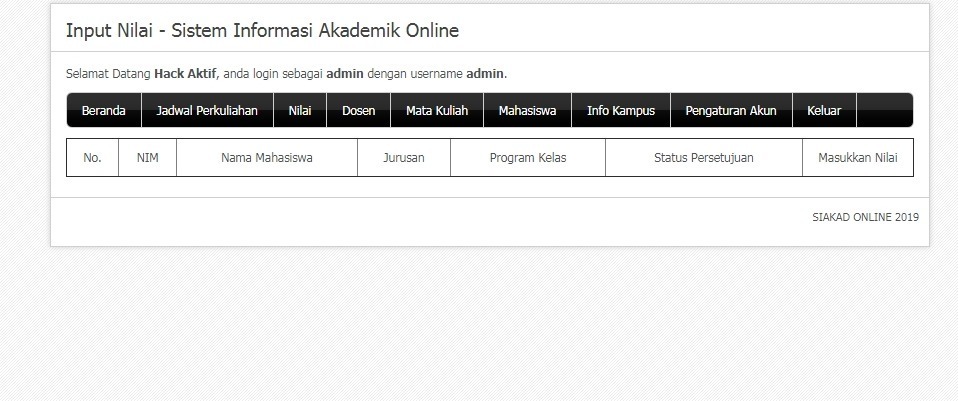 teknologi globalisasi: SISTEM INFORMASI AKADEMIK (SIAKAD) BERBASIS WEB ...