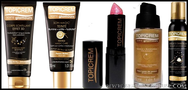 Un concours placé sous le signe du glamour avec Topicrem ...