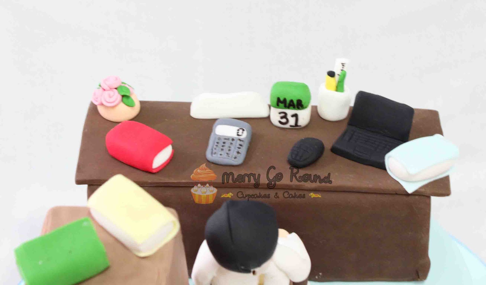 Merry Go Round - Cupcakes & Cakes: Office Birthday Cake