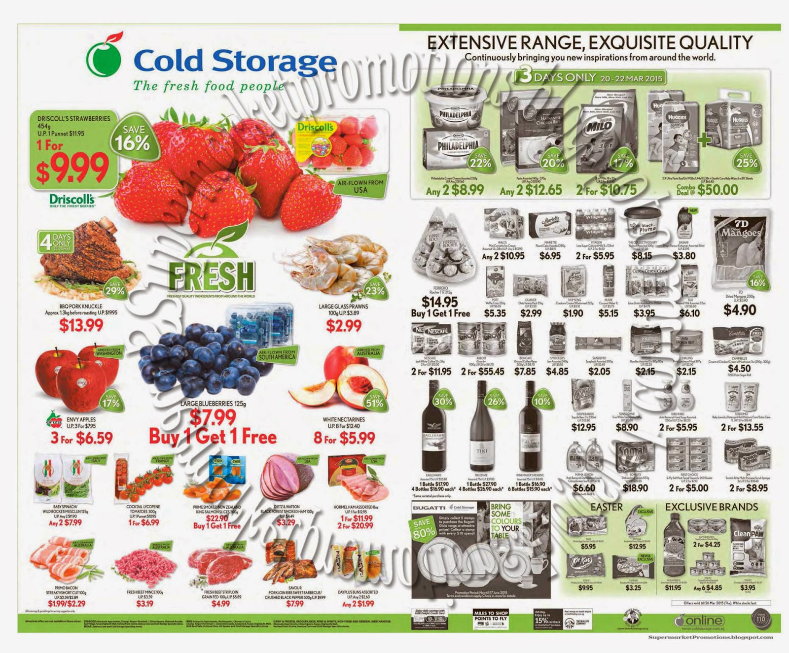 Cold Storage Weekly Promotion 20 - 26 March 2015 ~ Supermarket Promotions