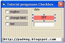 Tutorial pengunaan Checkbox lengkap beserta contoh menggunakan visual ...