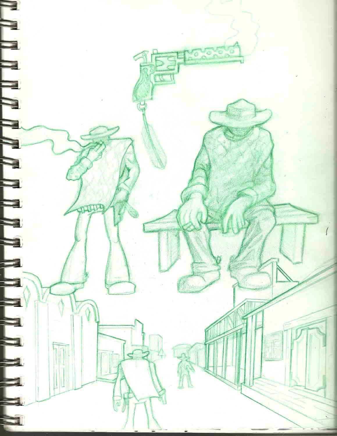 peter's amateur illustrations: un/finished sketches