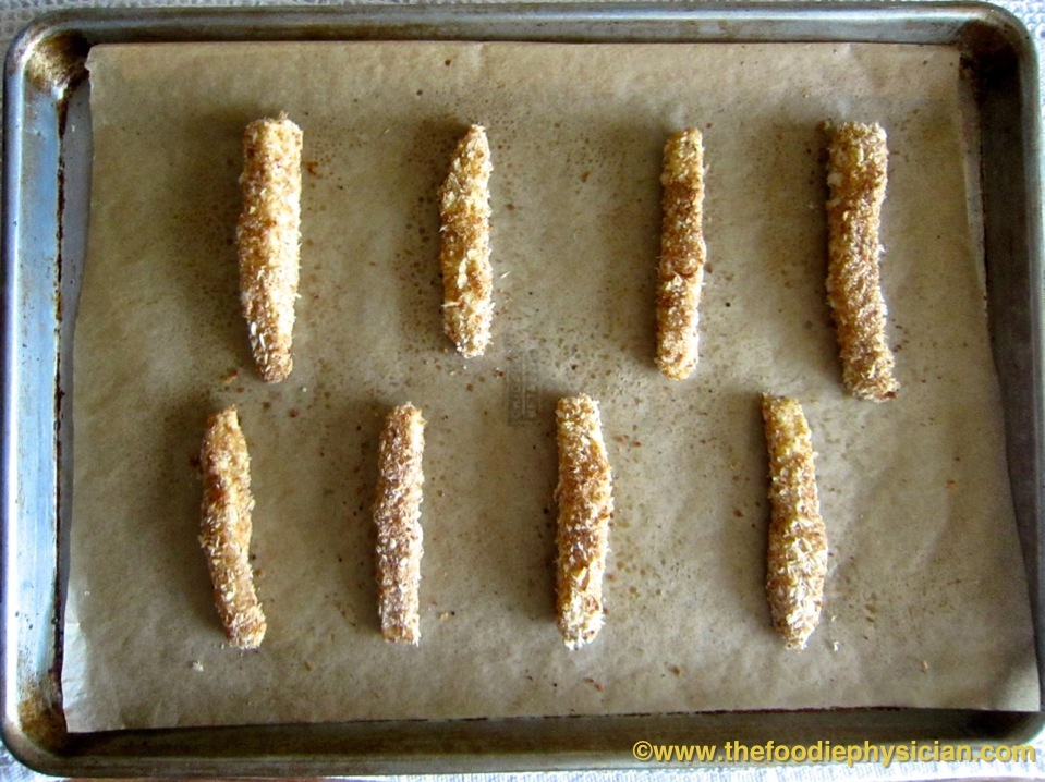 Healthy Fish Sticks with Lemon Dill Sauce - The Foodie Physician