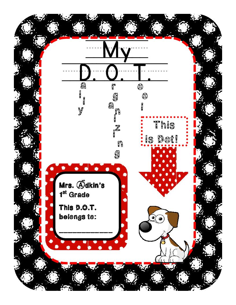 Fun Times in First: Binder Cover for First Grade