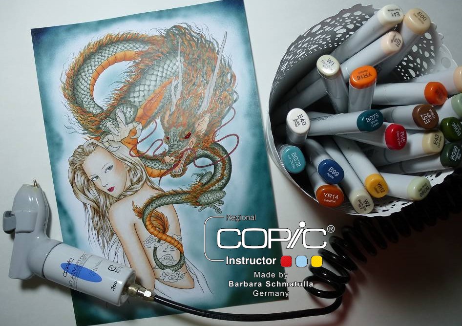 Copic Deutschland Blog: Dragon Lore