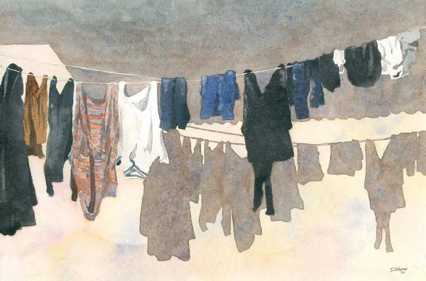 Artistic adventures in Aquitaine: Watercolour paintings