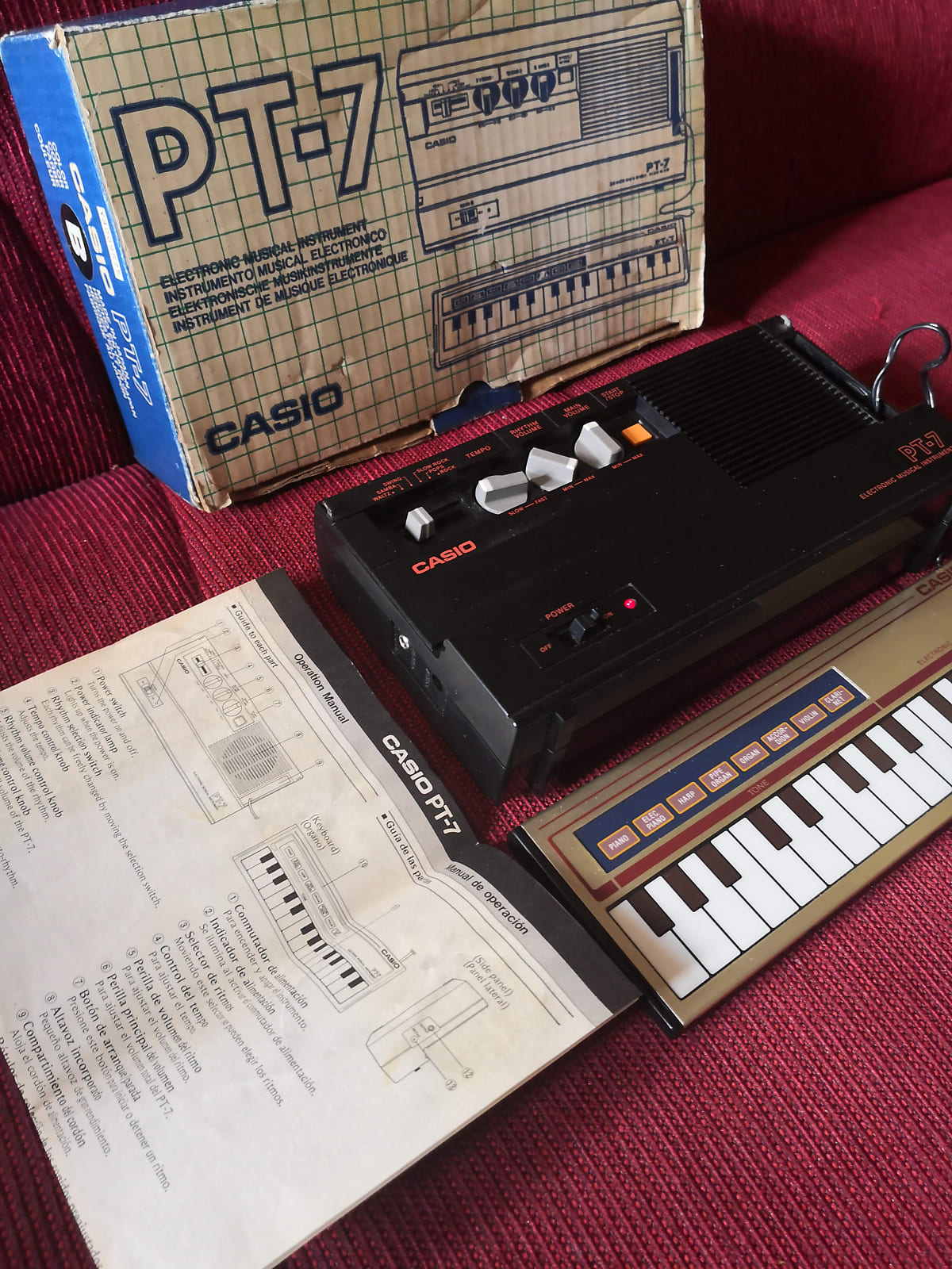 MATRIXSYNTH: Casio PT-7 Mini Synthesizer