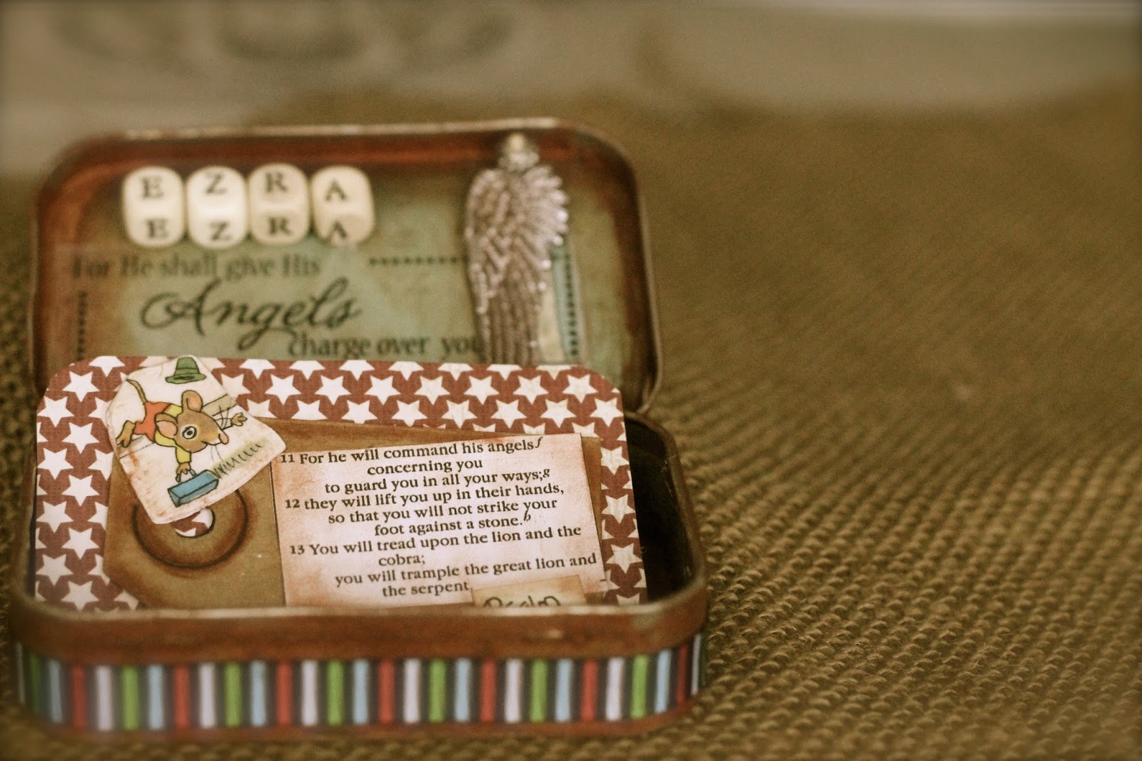 Where Your Treasure Is: Tiny Tin Treasure Boxes