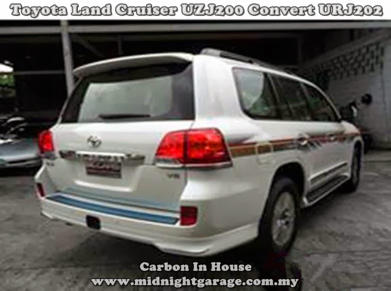 Midnight Garage Bodykit Centre: Toyota Land Cruiser UZJ200 Convert URJ202