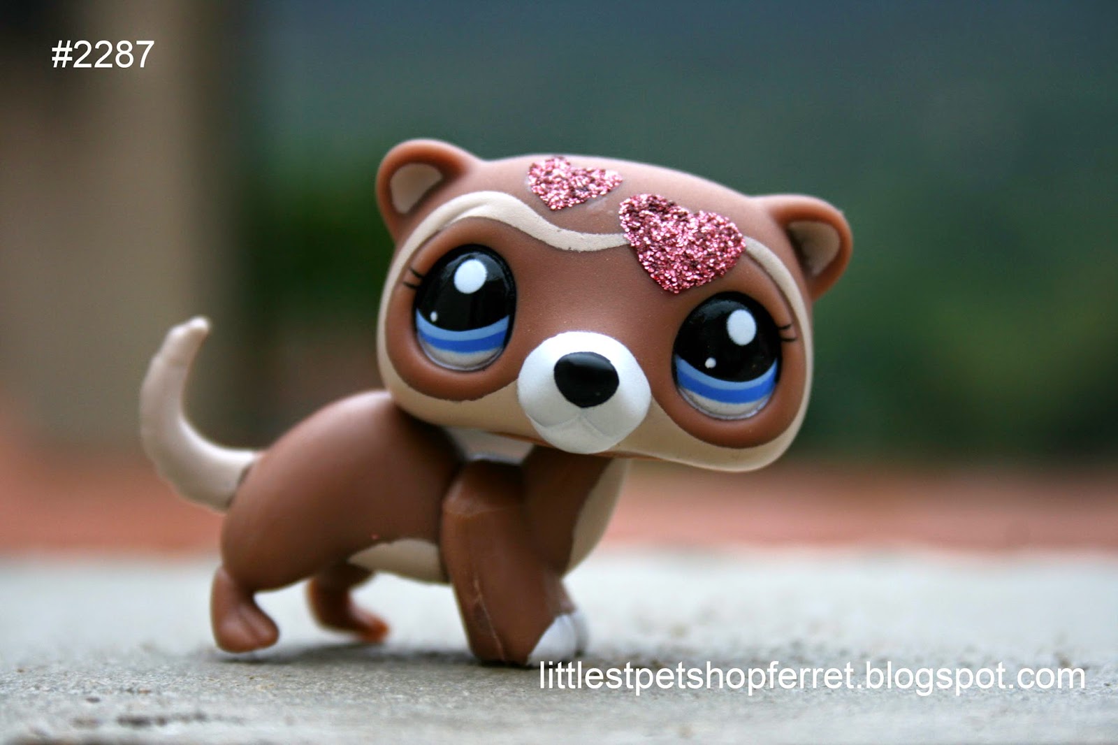Littlest Pet Shop colección hurones.: LPS Ferret #2287