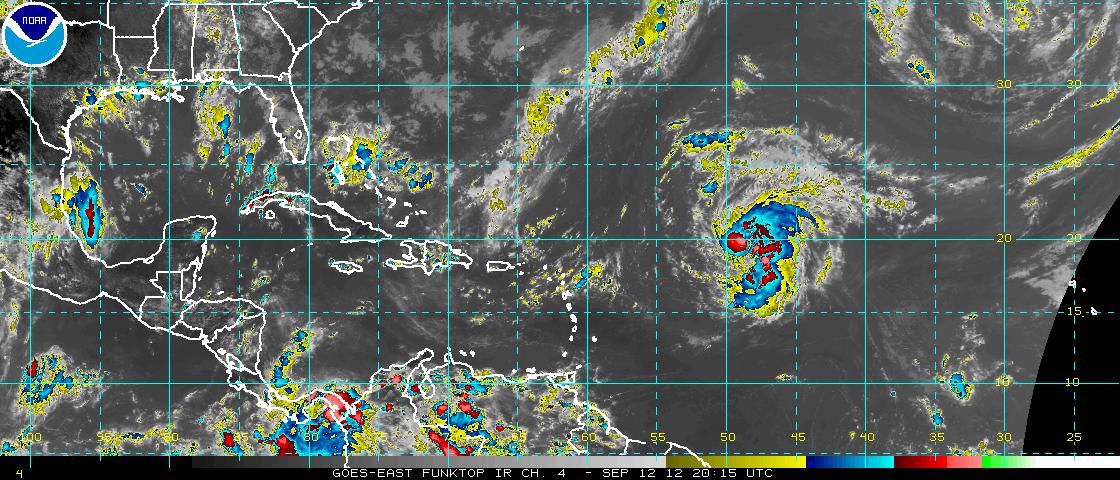 Hurricane Harbor: Tropical Storm Nadine 65 MPH... Going Cane Soon