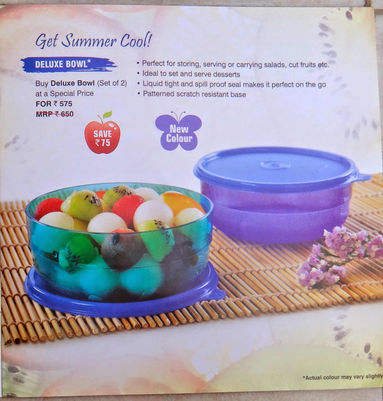 Tupperware Hyderabad: Week 25, 2014 FactSheet Offers Tupperware India