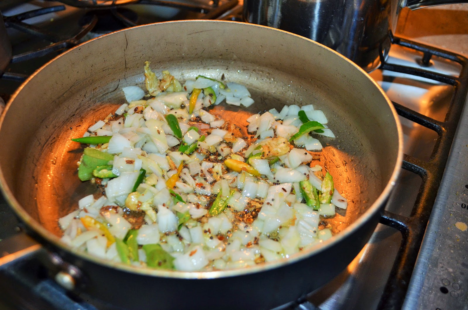 Siri's Kitchen: Ridge gourd with beans Curry