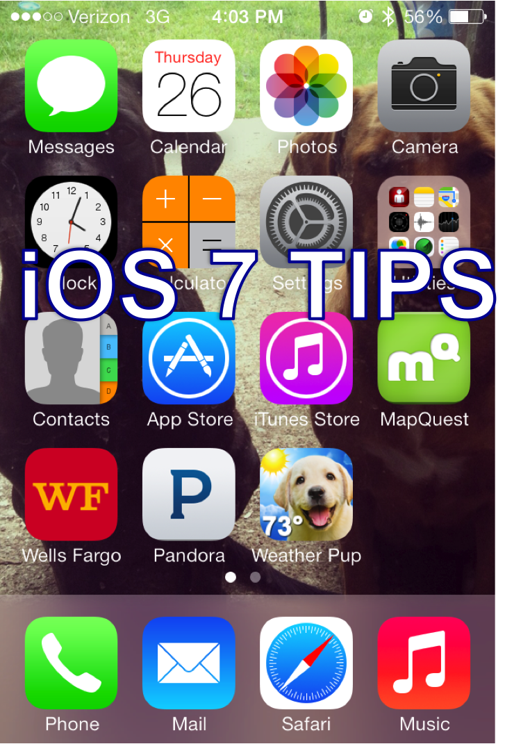 All Things Walker: iOS 7 Tips & Tricks