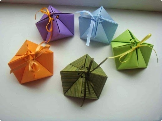 origami gift ~ origami instructions art and craft ideas