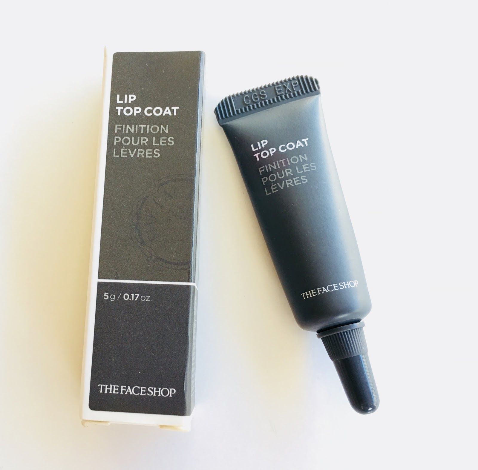 Korean Delicious Cosmetics skincare reviews: [THE FACE SHOP] Lip Top Coat