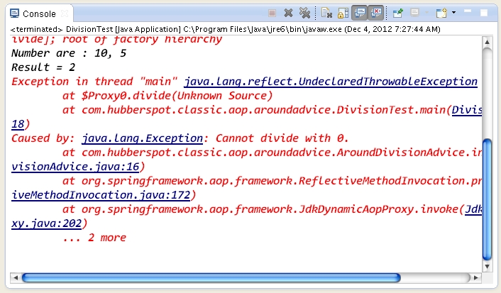 How to implement Around Advice using Classic Spring Proxy-Based AOP in ...