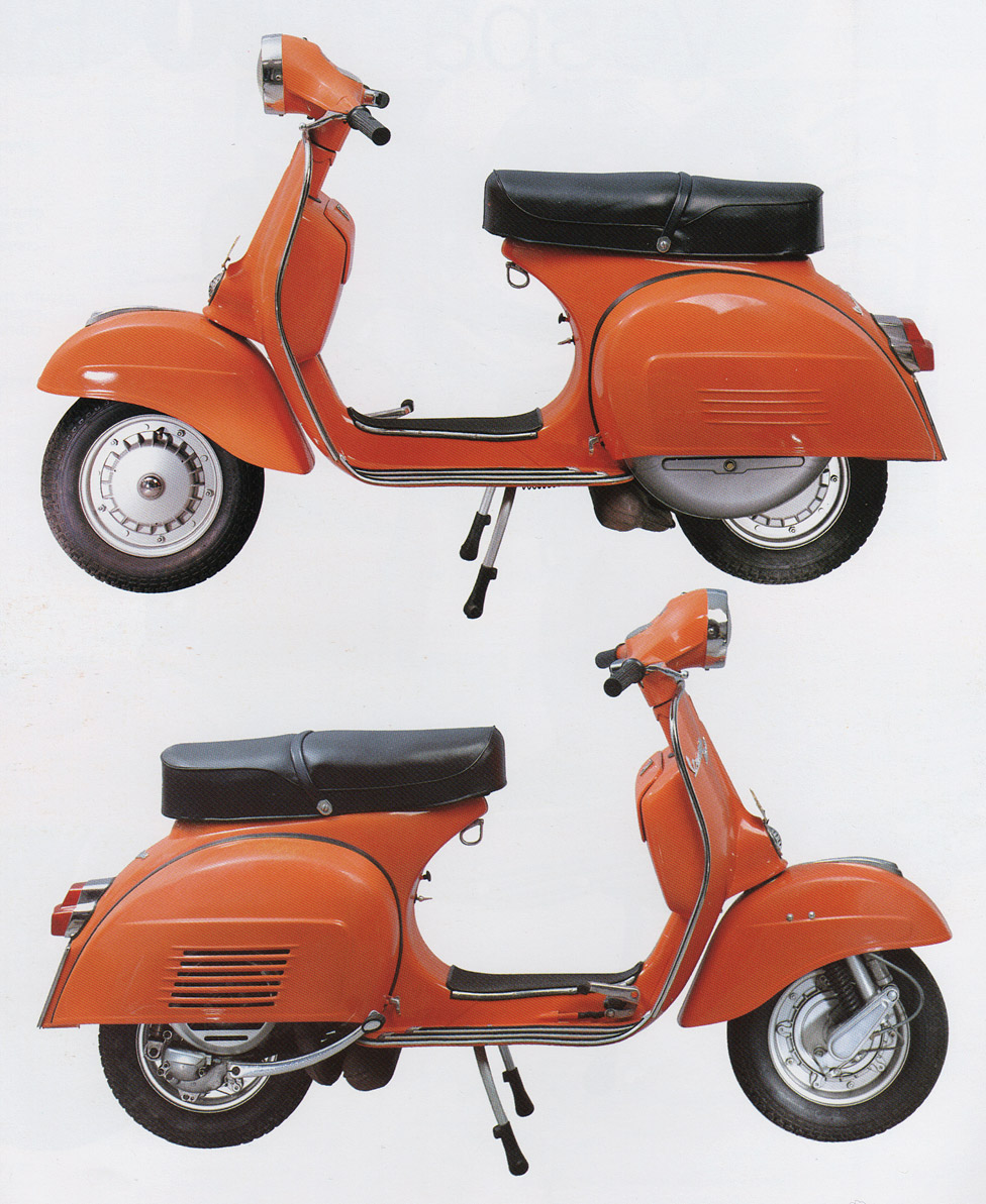 Komunitas Vespa Tuwed: Vespa 180 Rally (VSD1T) tahun 1968