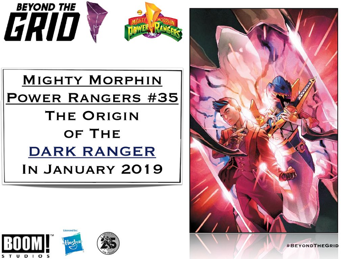 Beyond the Grid, nova saga dos quadrinhos terá Power Ranger inédito